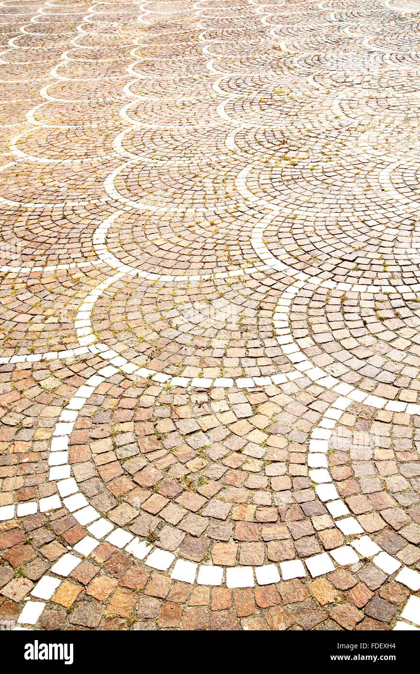step brick in italy old wall and texture material the background Stock ...