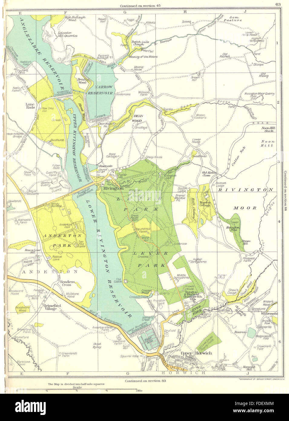 Upper rivington reservoir hi-res stock photography and images - Alamy