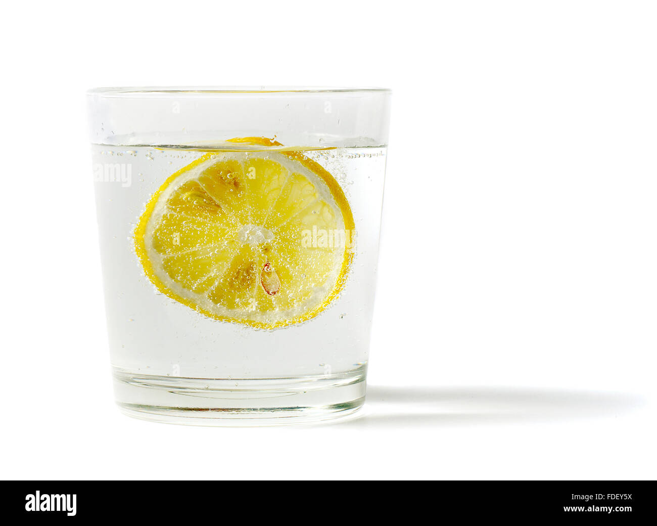 Flying lemon sliced lemon hi-res stock photography and images - Alamy