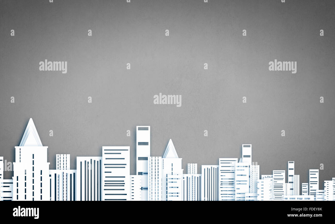 Collage background image with business office buildings Stock Photo - Alamy