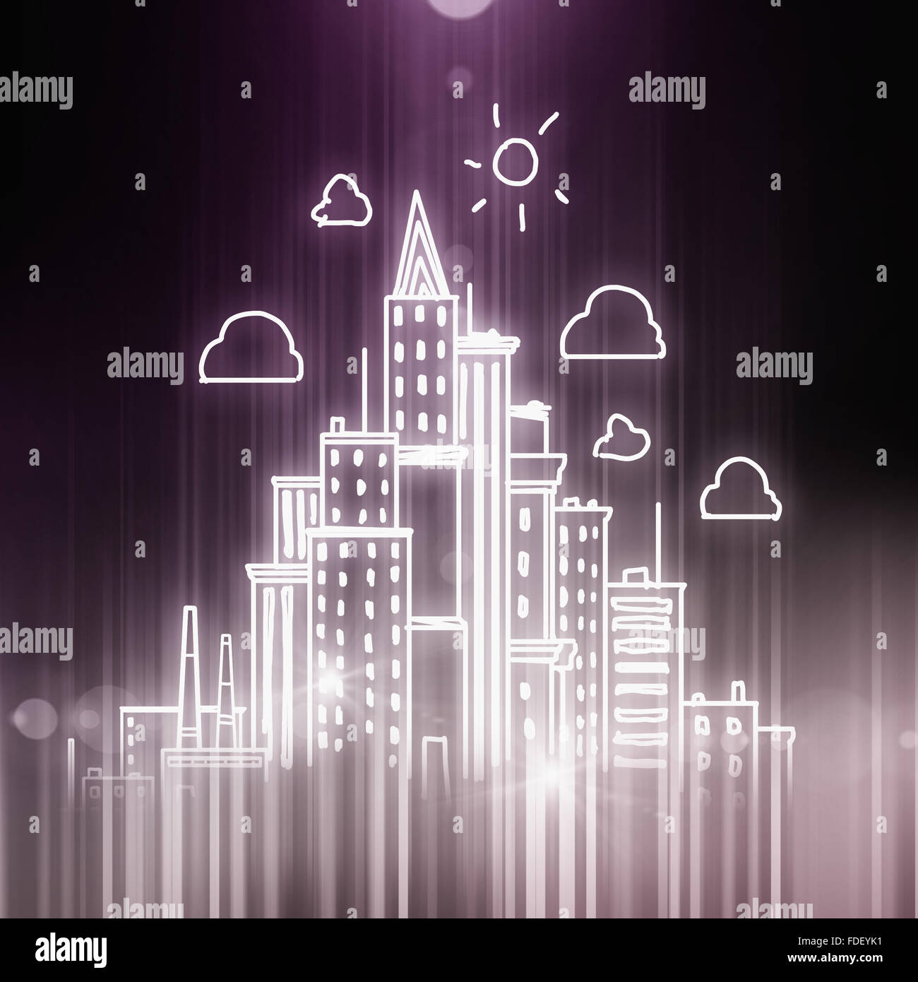 Background digital image with construction building design Stock Photo ...