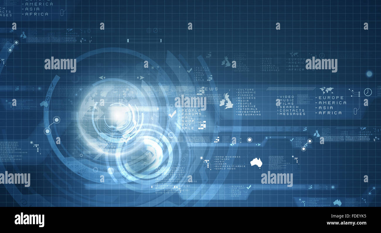 Background image with digital diagrams and graphs Stock Photo - Alamy