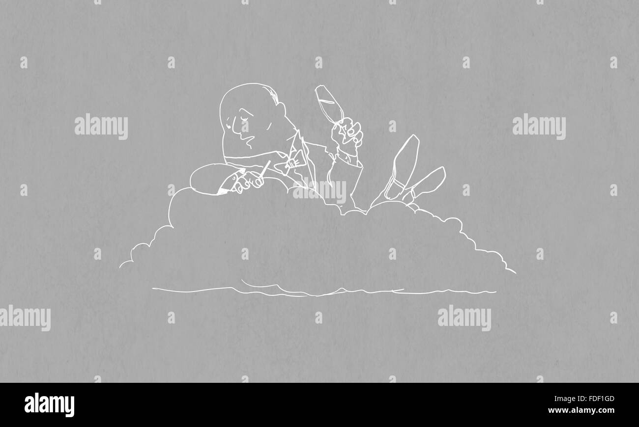 Banker success Black and White Stock Photos & Images - Alamy