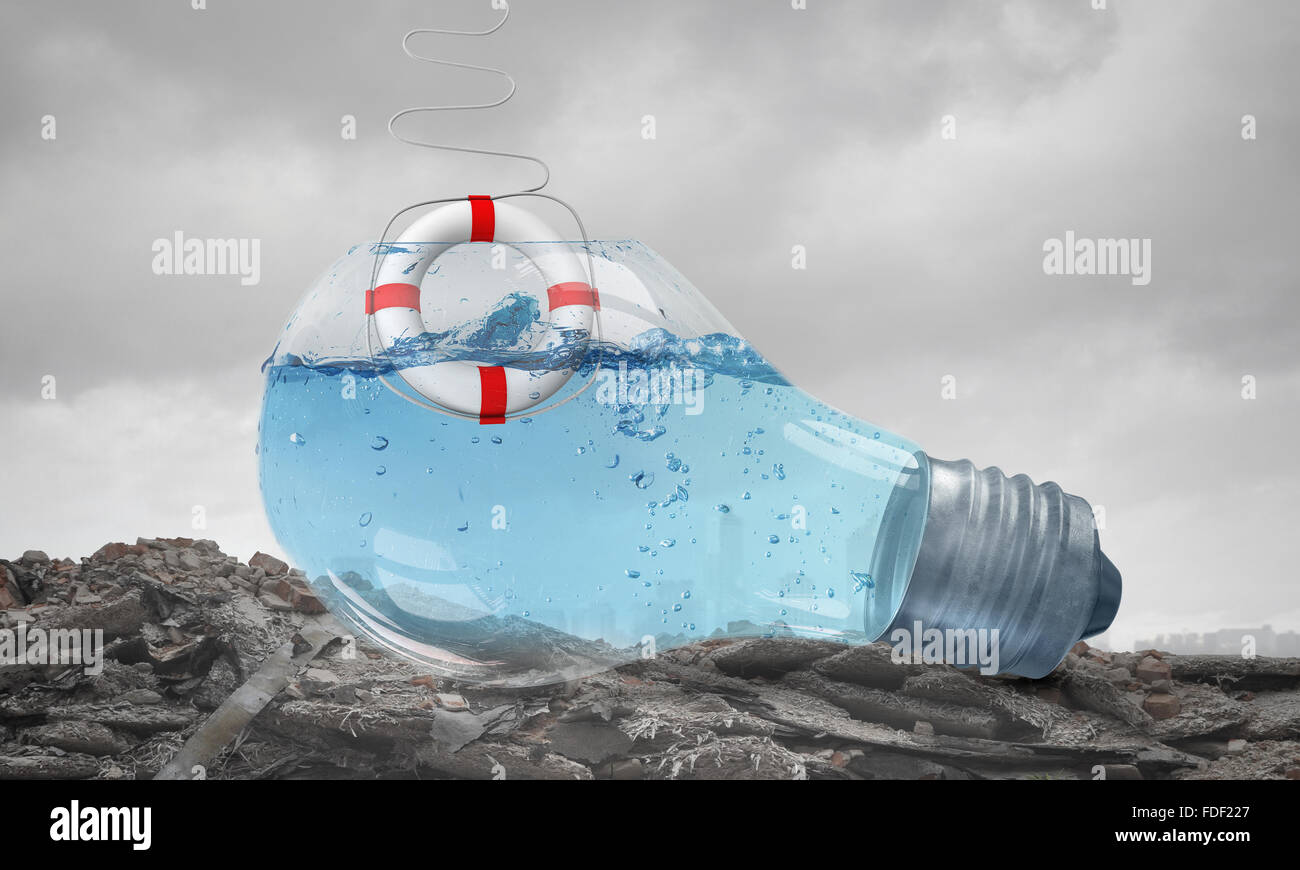 Floating with buoy hi-res stock photography and images - Alamy
