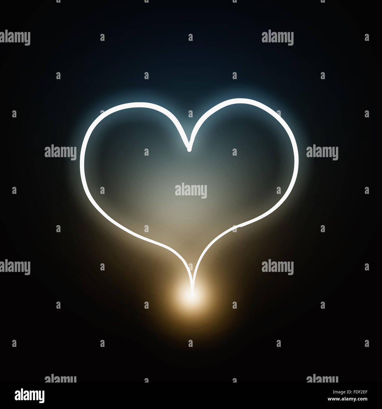 Digital heart icon hi-res stock photography and images - Alamy