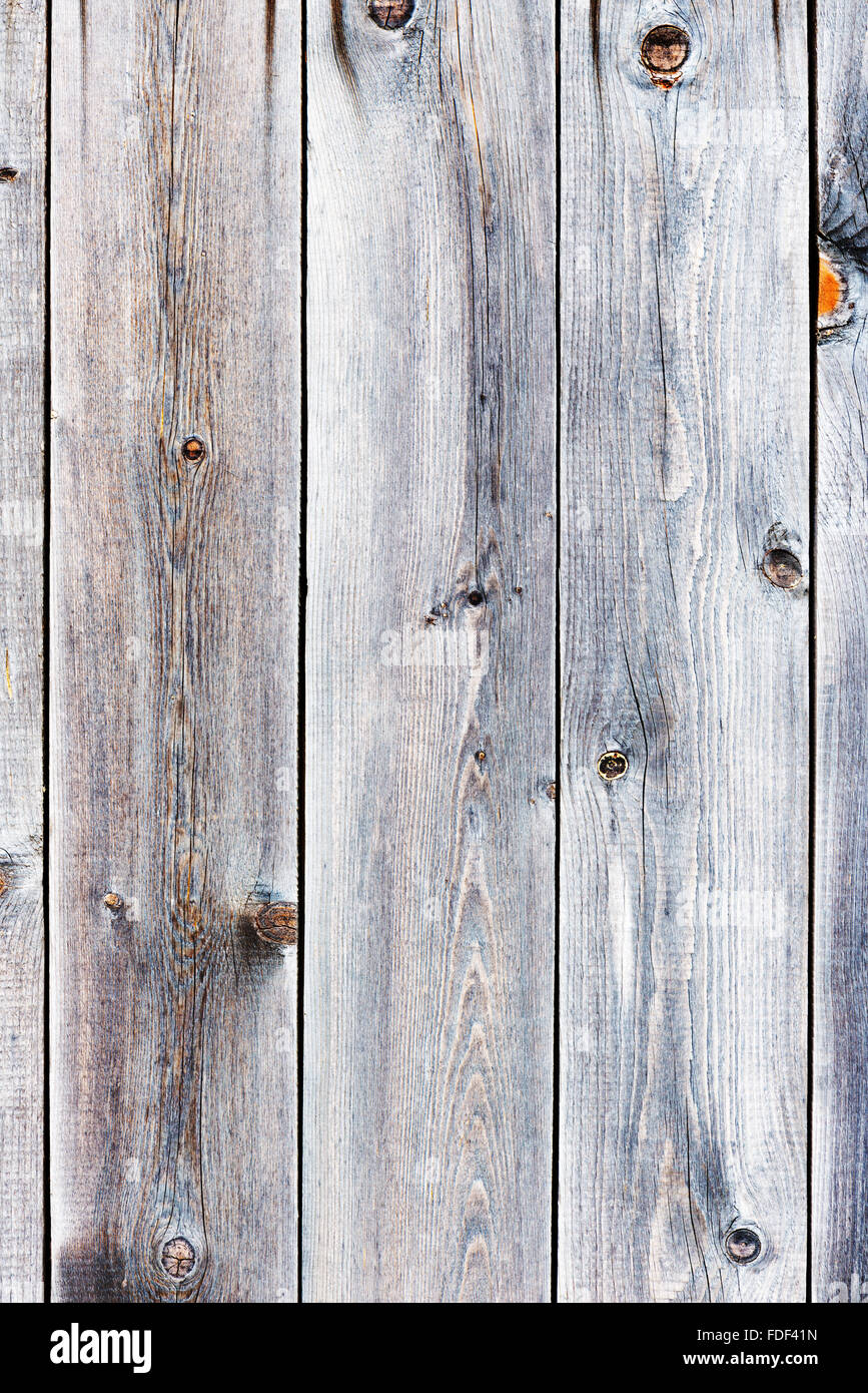 Old retro vintage rustic weathered wooden background with knots. Wood ...