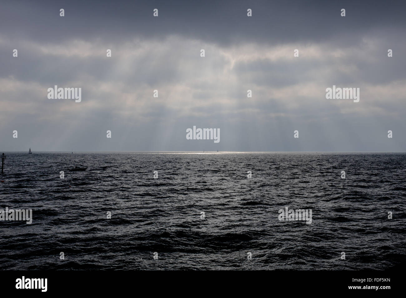 Europe, Spain, Barcelona, beach, sea, seascape, Ship Stock Photo - Alamy
