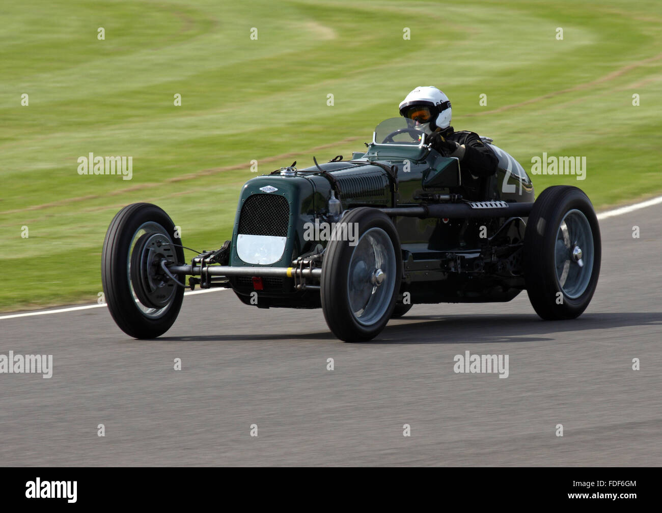 Frazer Nash Monoposto racing at Goodwood Revival 2015 Stock Photo - Alamy