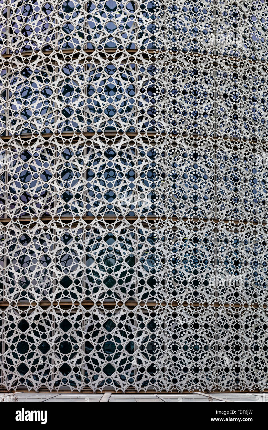 Architectural Detail, The Burj Doha, (Doha Tower), Doha, Qatar Stock ...