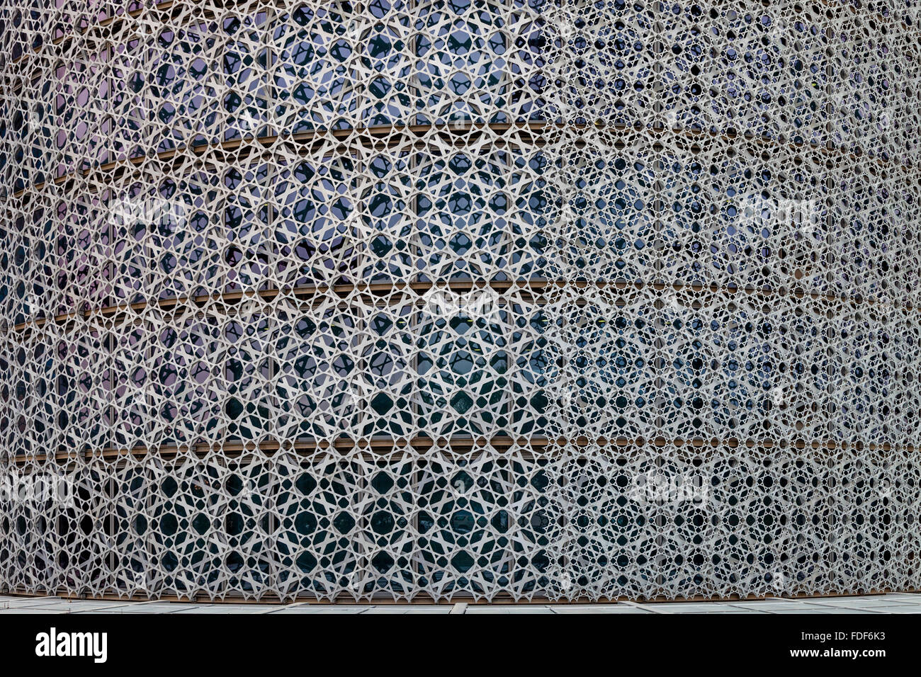 Architectural Detail, The Burj Doha, (Doha Tower), Doha, Qatar Stock ...