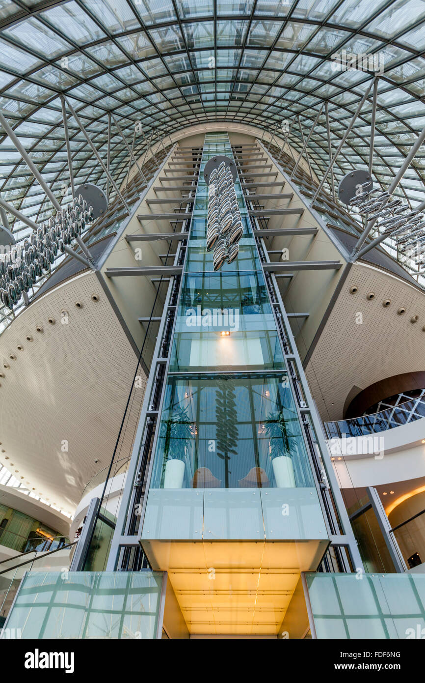 The Interior Of The Aspire Tower (The Torch Doha) Building, Doha, Qatar ...