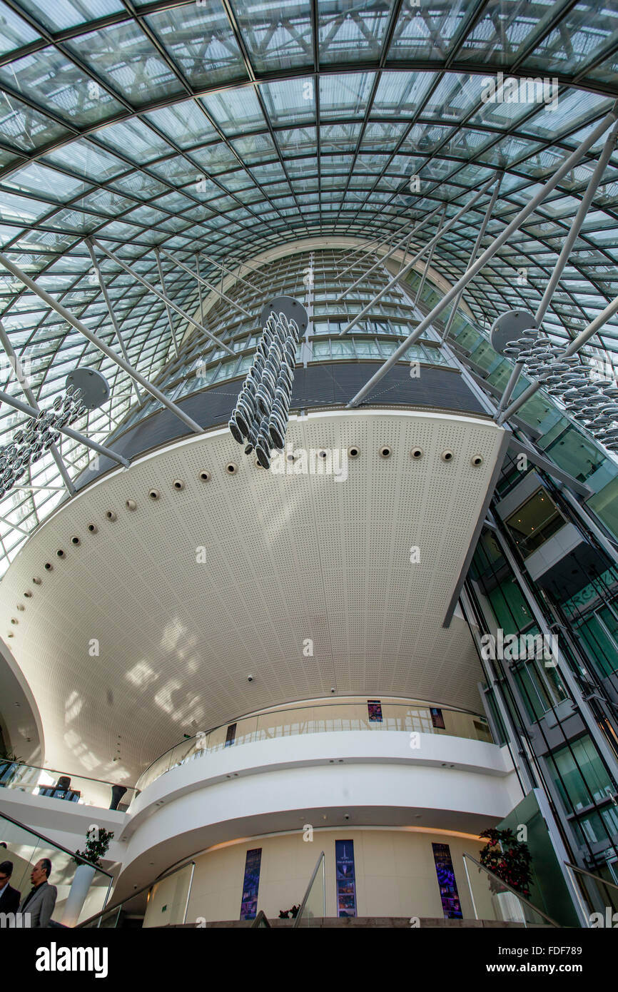 The Interior Of The Aspire Tower (The Torch Doha) Building, Doha, Qatar ...