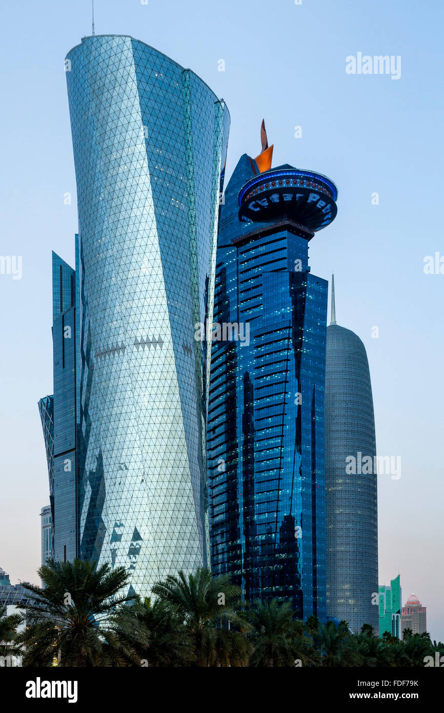 Burj doha facade hi-res stock photography and images - Alamy
