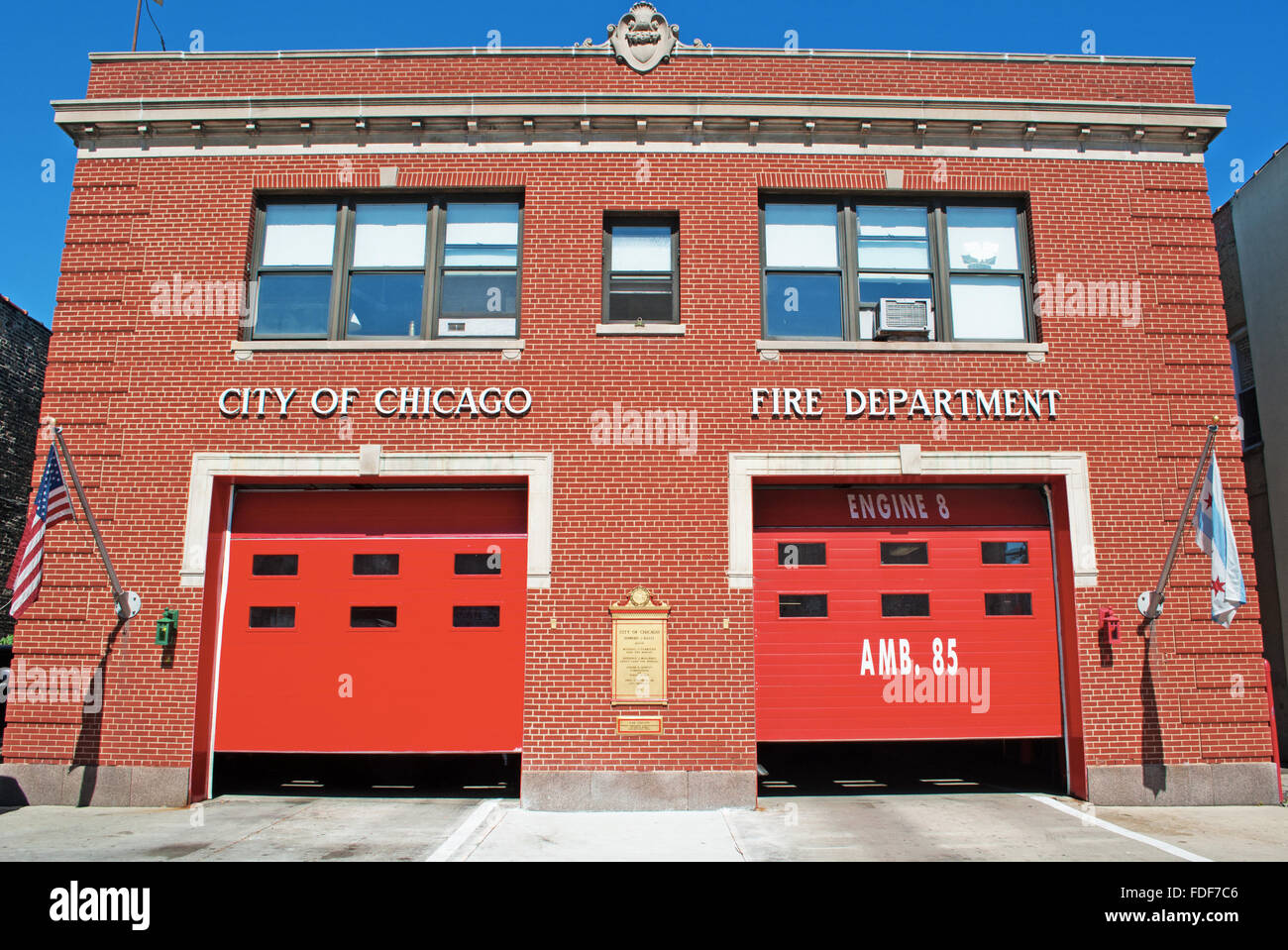 Chicago, Illinois, United States of America, usa: the Chicago Fire ...