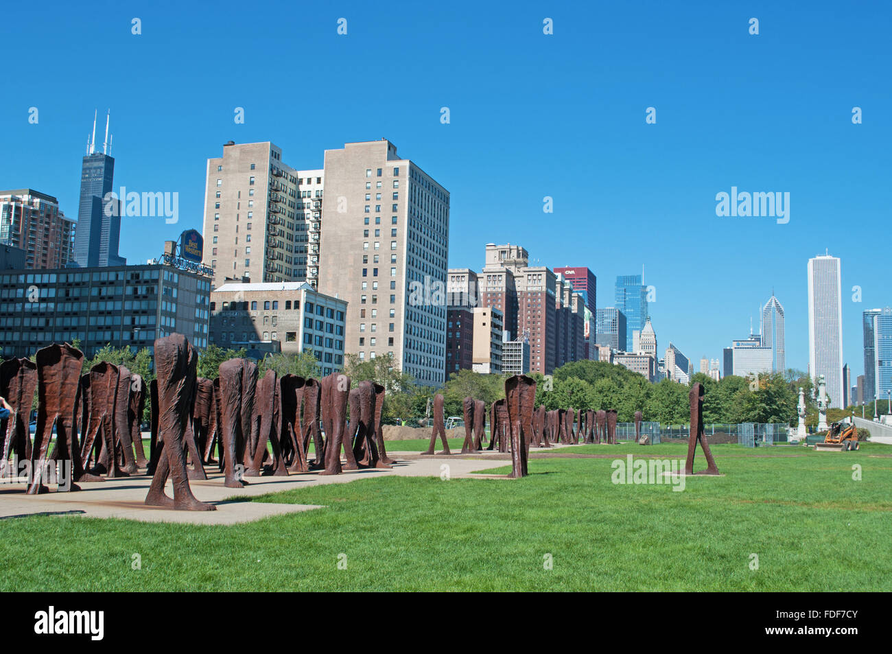 Agora sculptures by magdalena abakanowicz hi-res stock photography and ...