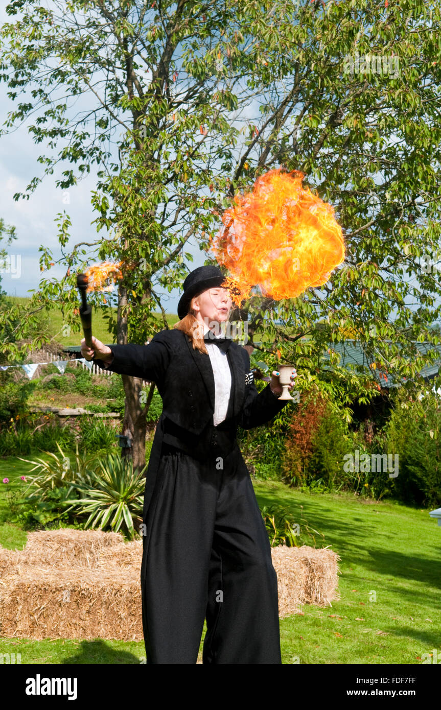 Circus Fire Breather Costume