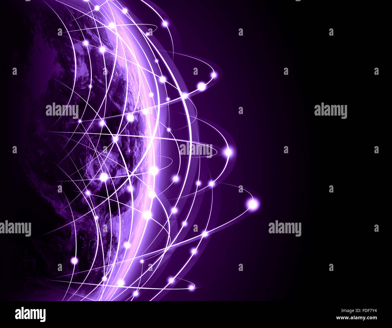 Colorful vivid image of globe. Globalization concept. Elements of this ...
