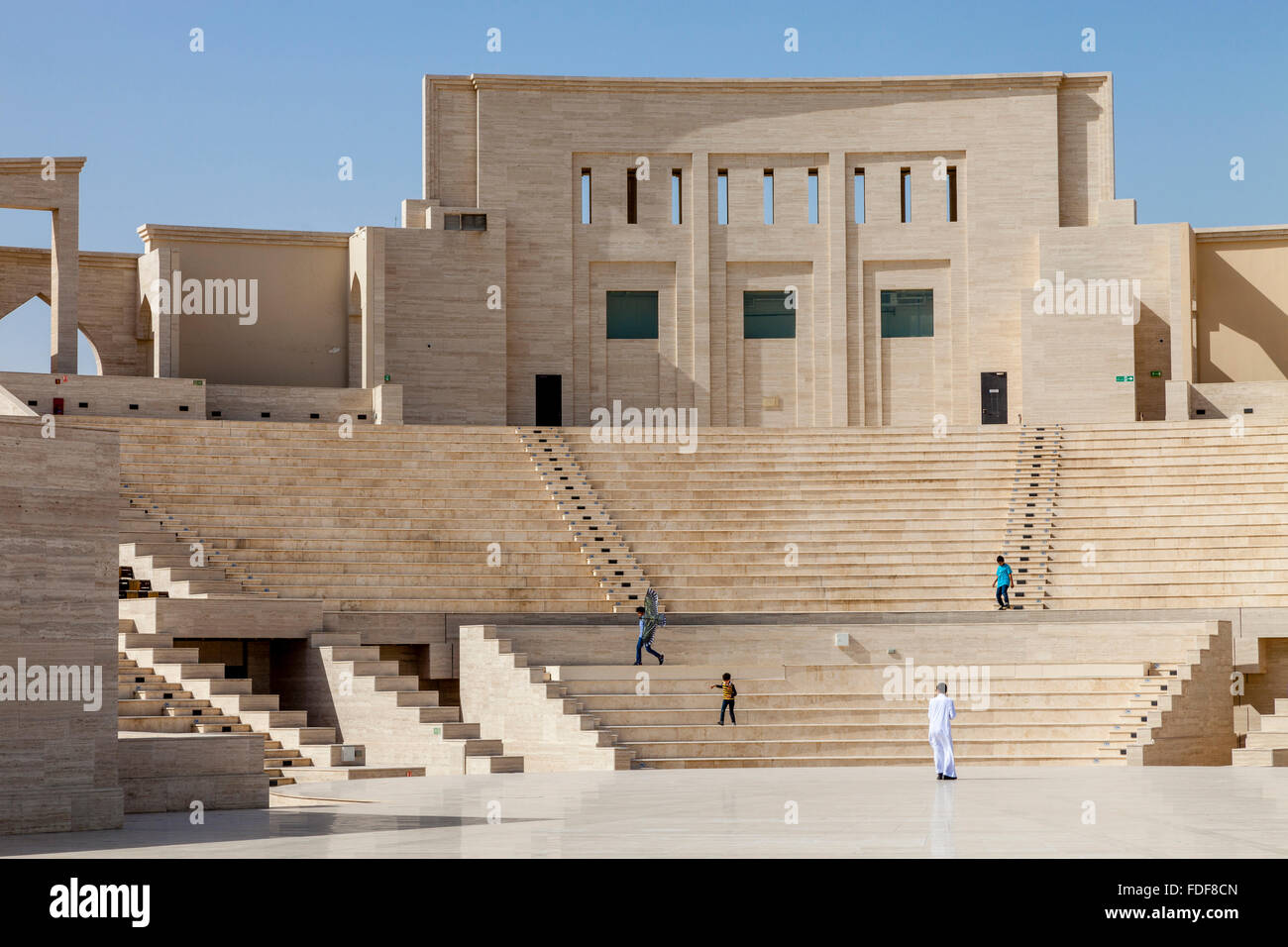The Amphitheater, Katara Cultural Village, Doha, Qatar Stock Photo - Alamy