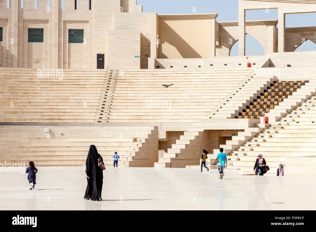 The Amphitheater, Katara Cultural Village, Doha, Qatar Stock Photo - Alamy