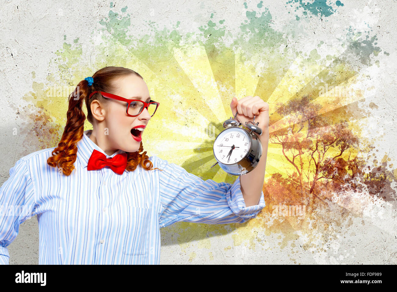 Blue global technology background with the planet Earth Stock Photo - Alamy