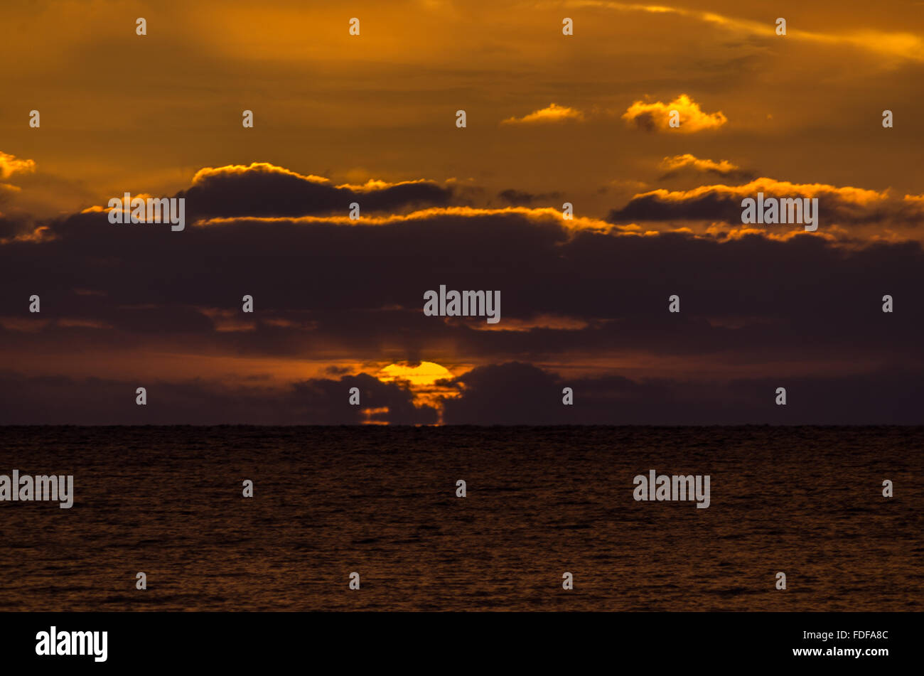 South Australian Sunset from Largs Bay Adelaide Stock Photo - Alamy