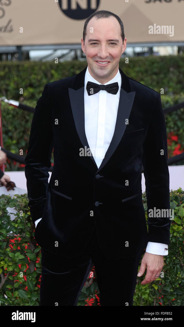 Actor Tony Hale attends the 22nd Annual Screen Actors Guild Awards, SAG ...