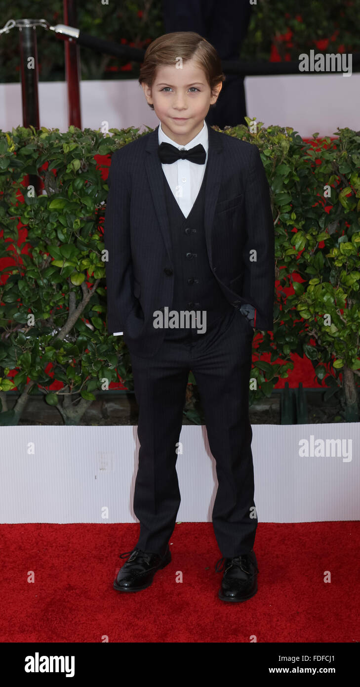 Actor Jacob Tremblay attends the 22nd Annual Screen Actors Guild Awards ...