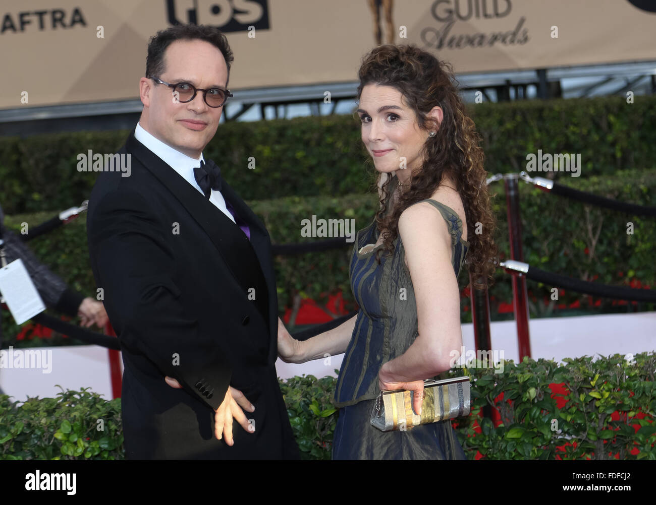 Actor Diedrich Bader and guest attend the 22nd Annual Screen Actors ...