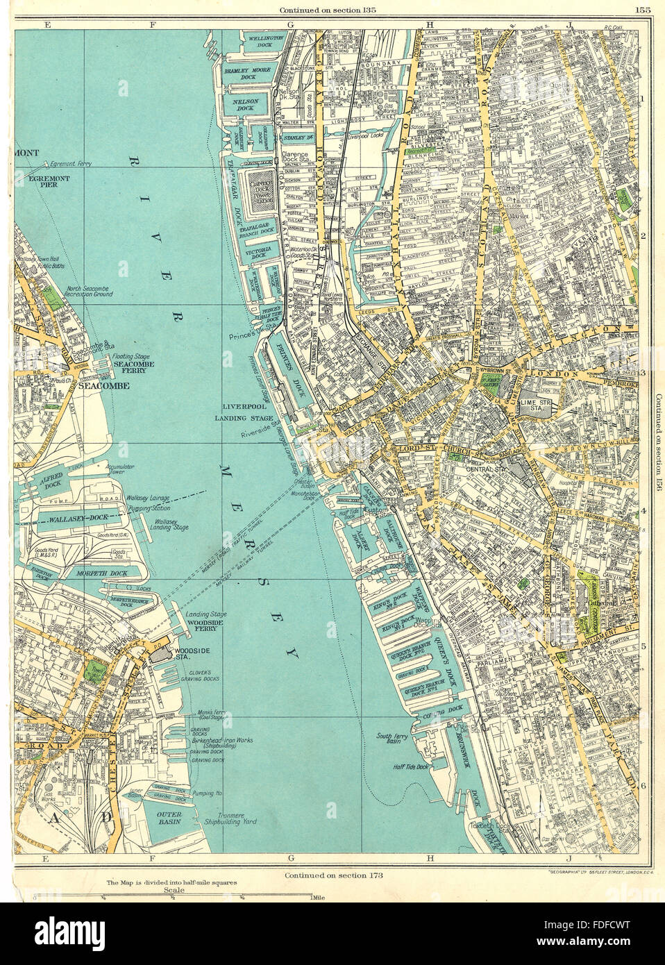 Egremont map hi-res stock photography and images - Alamy