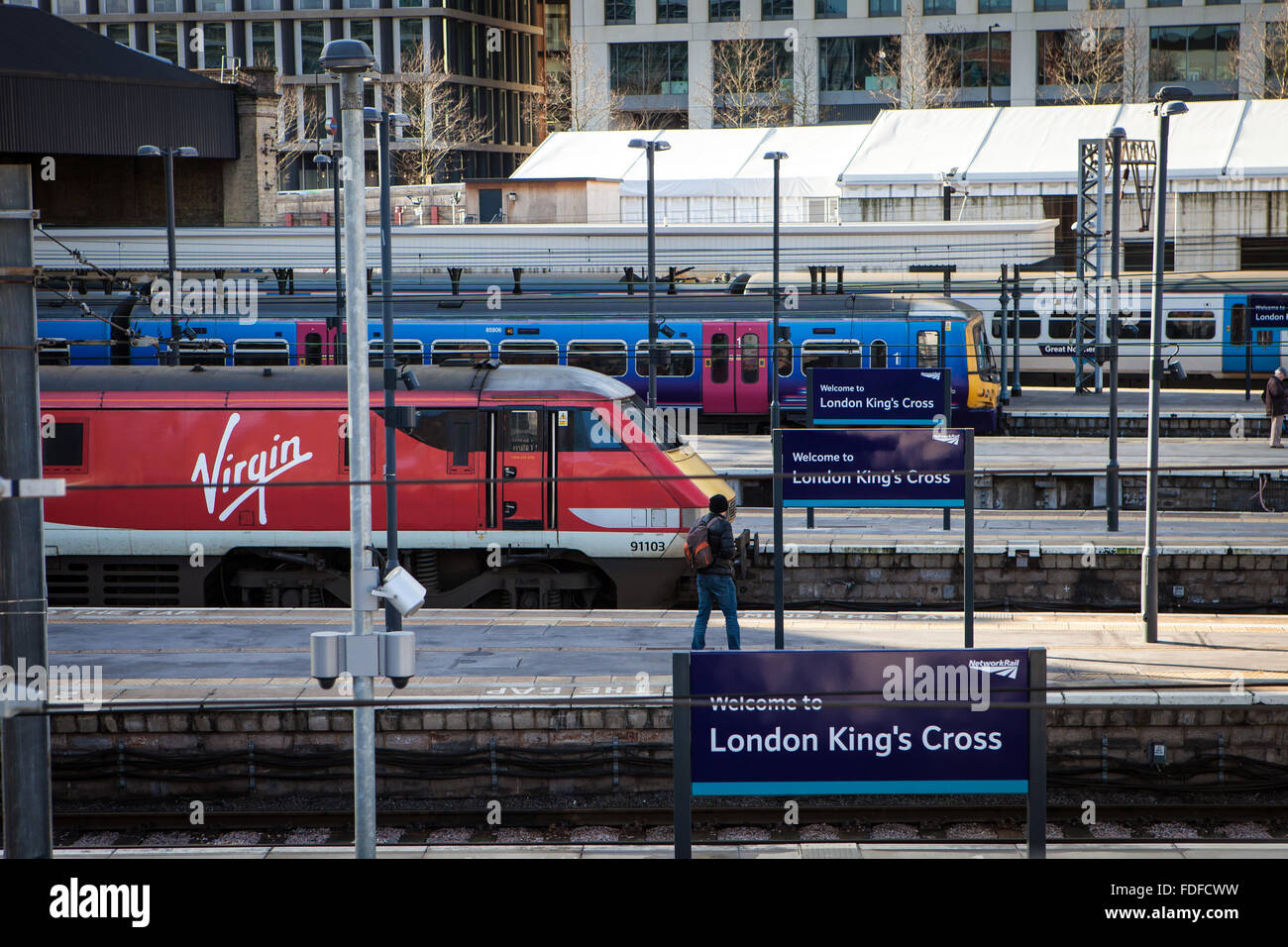 Kings Cross Train Station, Kings Cross, London Stock Photo - Alamy