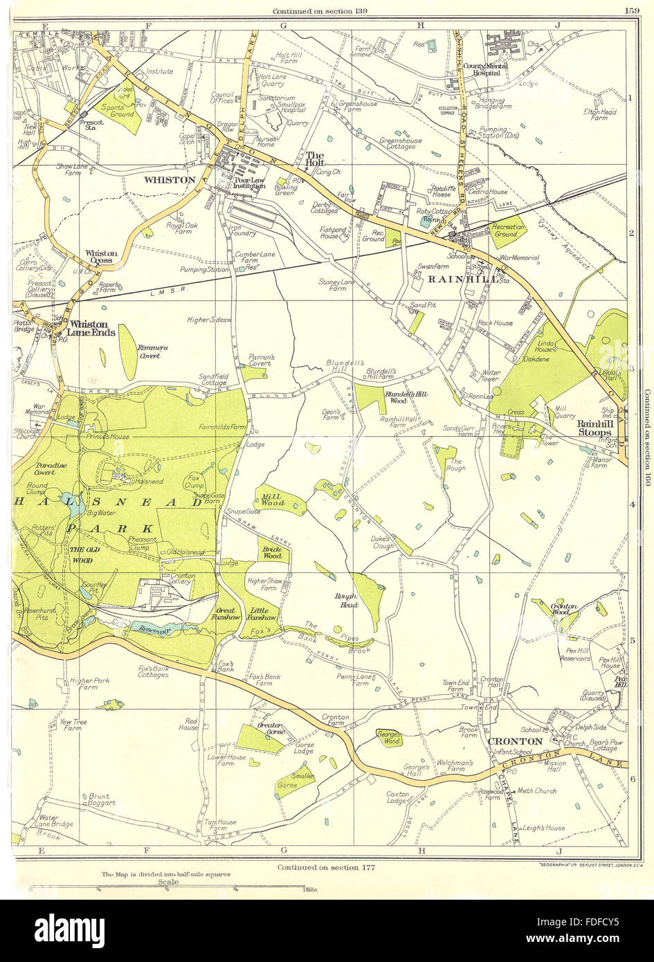 Rainhill map hi-res stock photography and images - Alamy