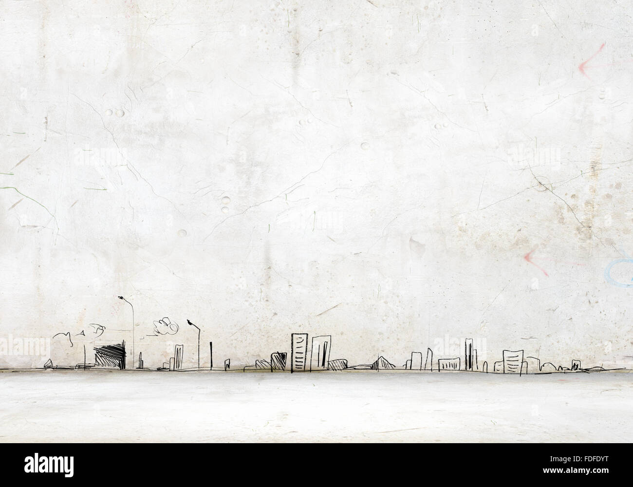 Sketch background image. Place for advertisement text Stock Photo - Alamy