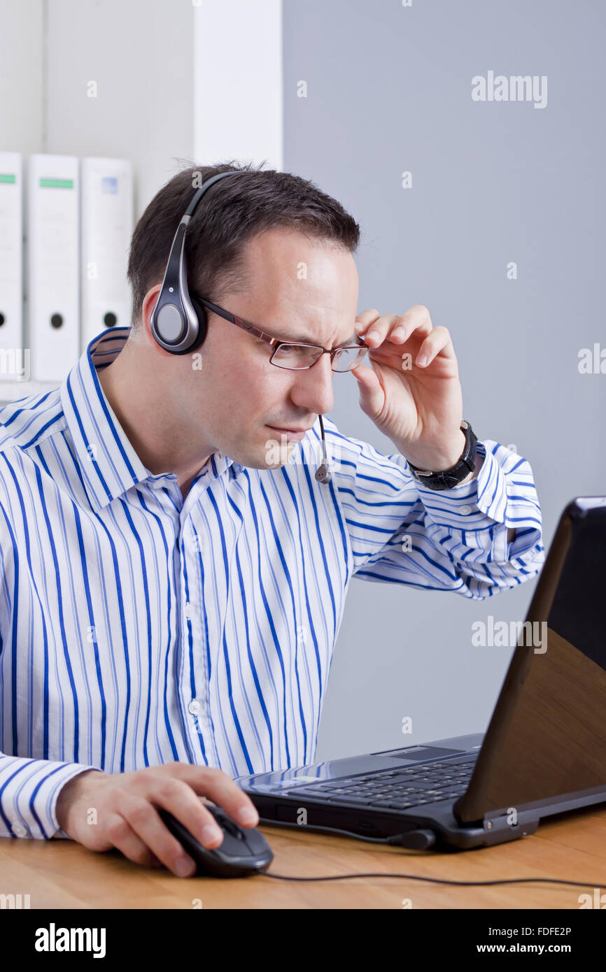 office employee working, answering phone, tired, happy, stressed, work ...