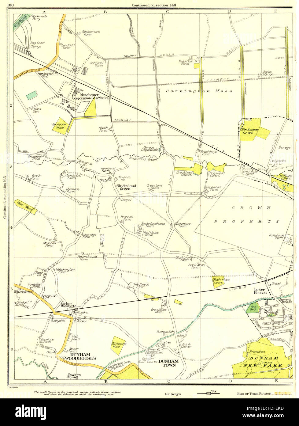 South cheshire map hi-res stock photography and images - Alamy