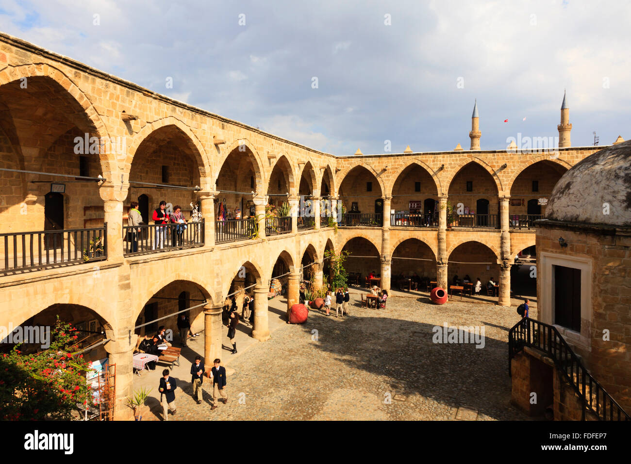 Buyuk Han, North Nicosia, Northern Cyprus Stock Photo - Alamy