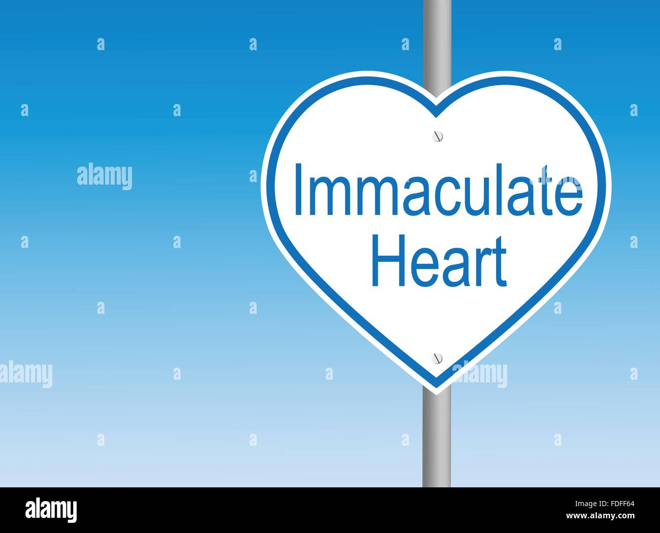Immaculate heart mary Stock Vector Images - Alamy