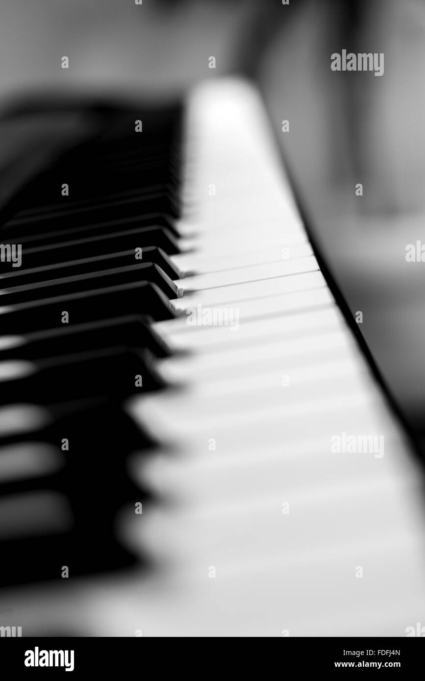 Piano keyboard macro hi-res stock photography and images - Alamy