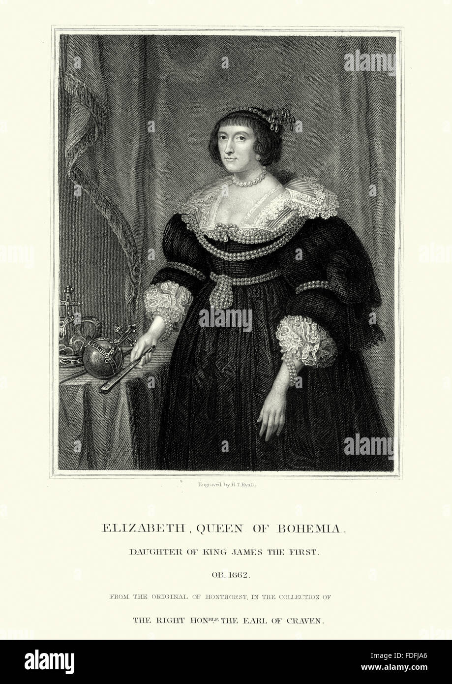 Elizabeth stuart queen of bohemia hi-res stock photography and images ...