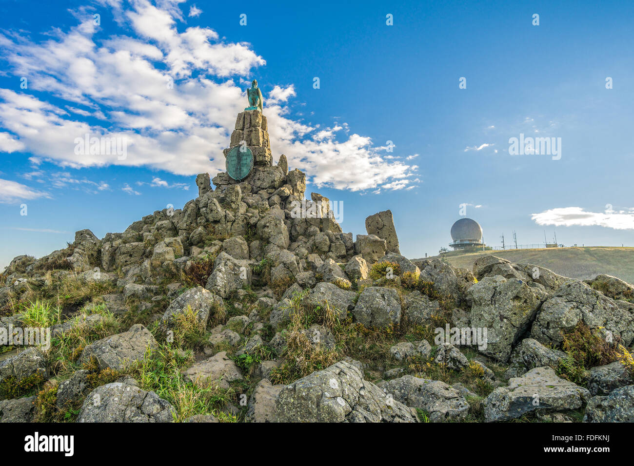 The landmarks of the Rhoen Stock Photo - Alamy