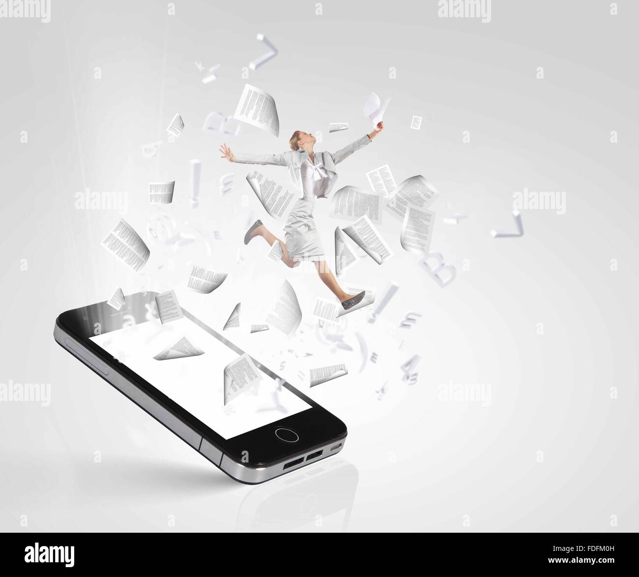 Celebration jumping out hi-res stock photography and images - Alamy