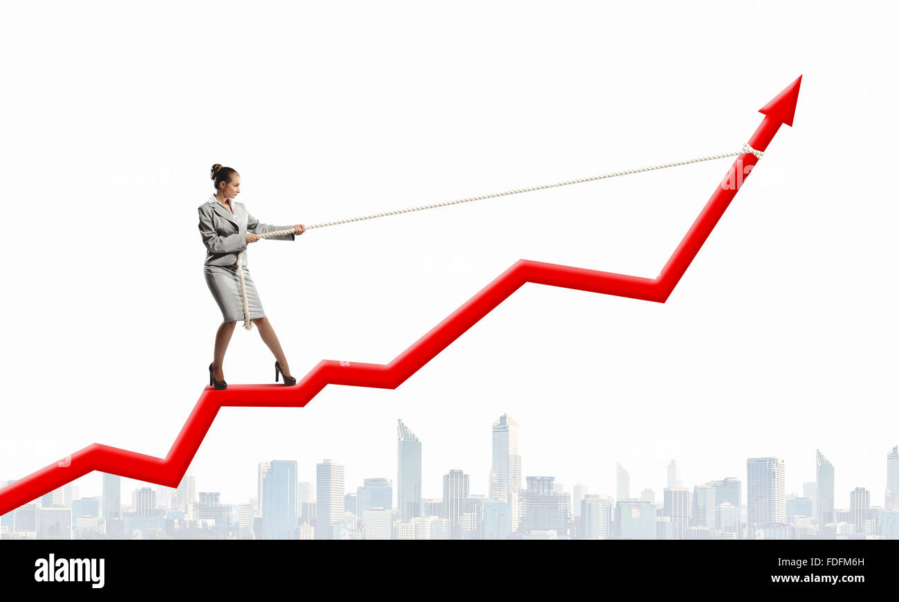 Graph income hi-res stock photography and images - Alamy