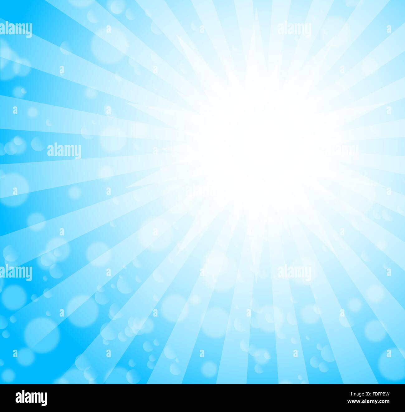 Blue Burst Background Vector Stock Vector Image And Art Alamy