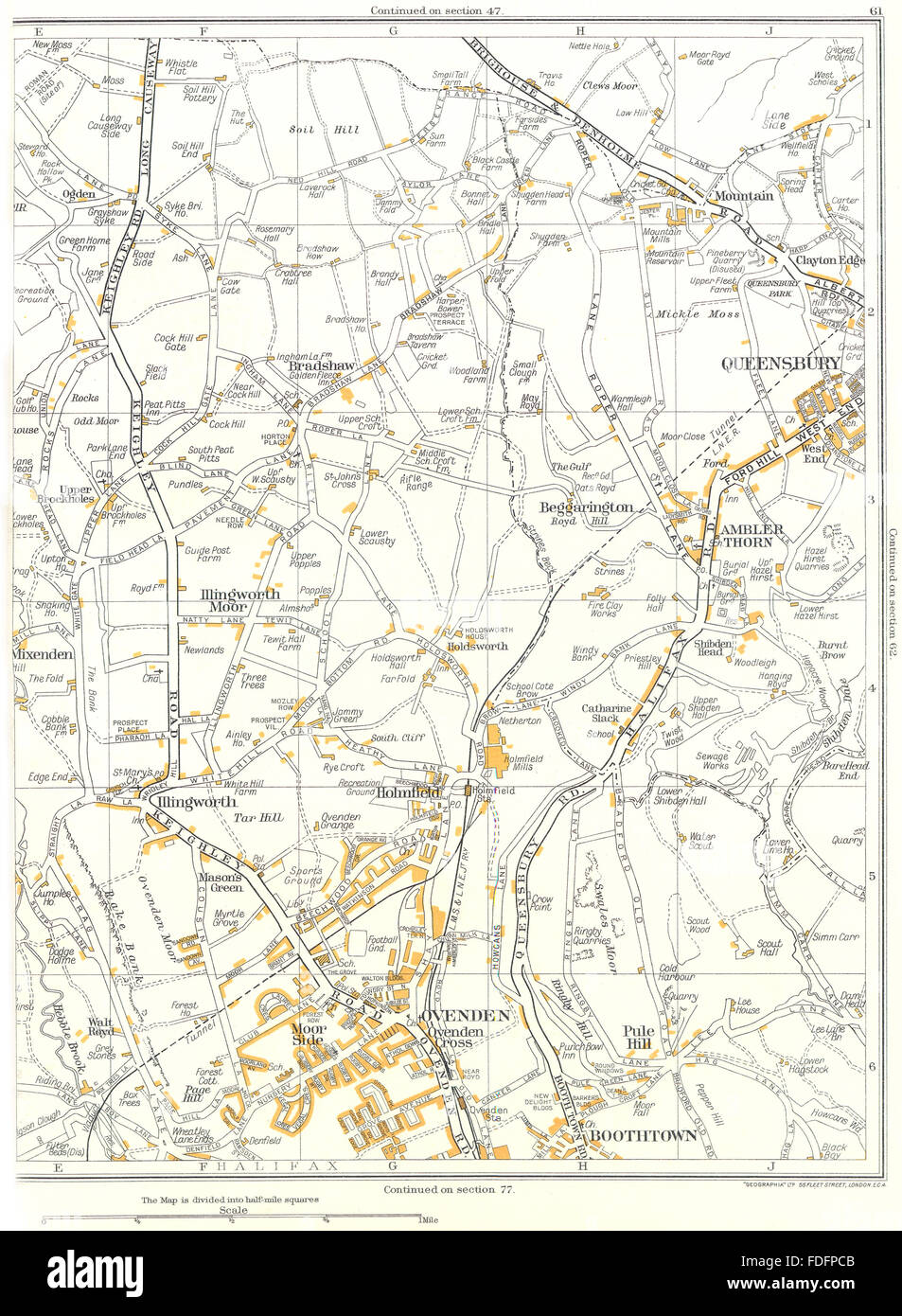 Map of thorn hi-res stock photography and images - Alamy