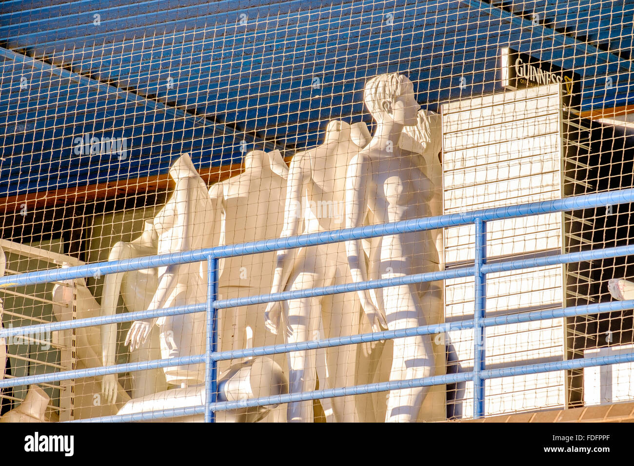 collection of shop dummies Stock Photo - Alamy