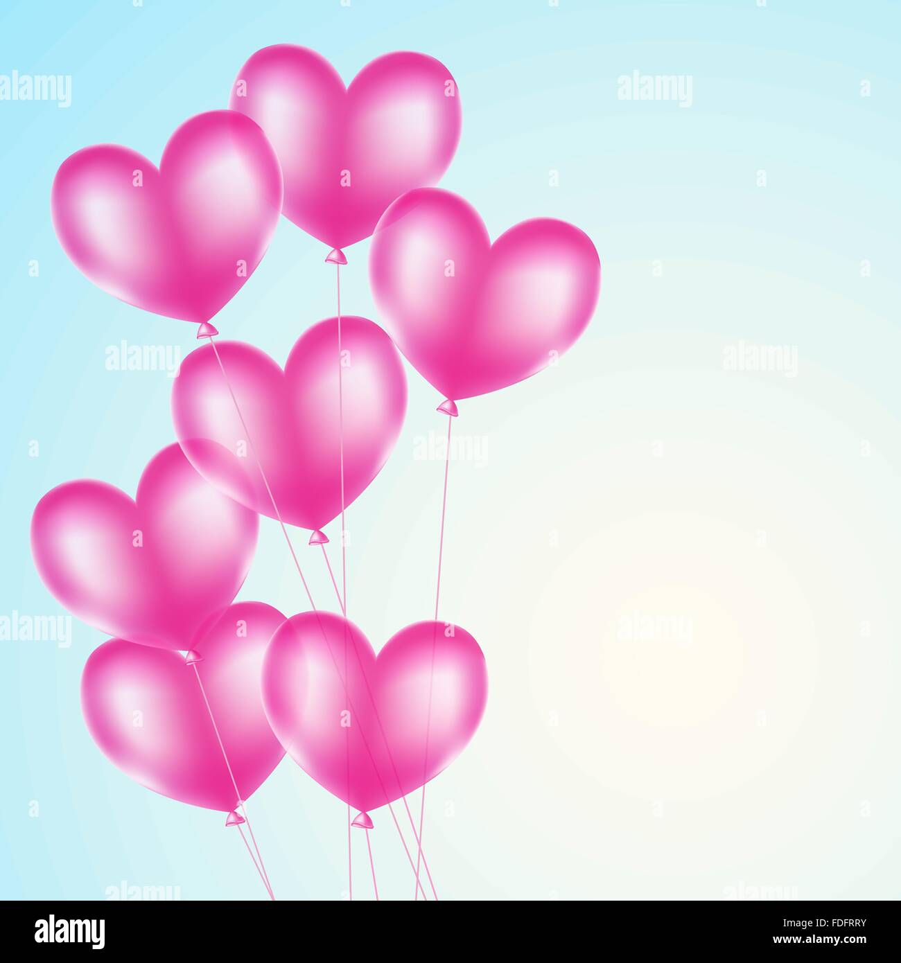 Engagement balloons Stock Vector Images - Alamy