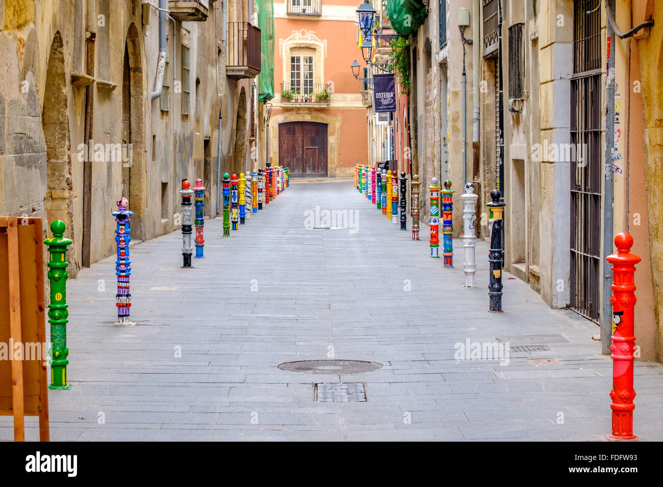 Painted poles hi-res stock photography and images - Alamy