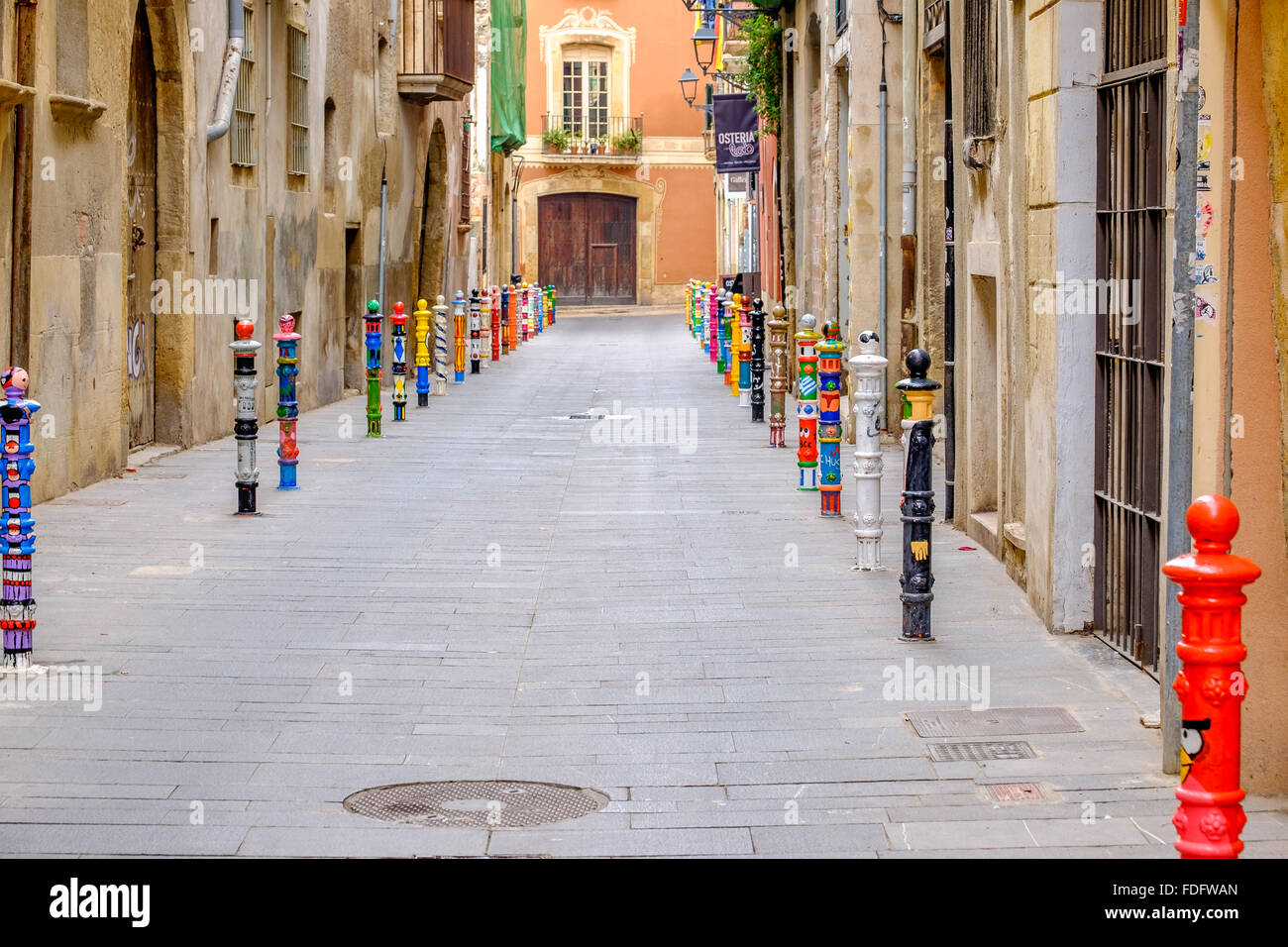 Colorful poles hi-res stock photography and images - Alamy