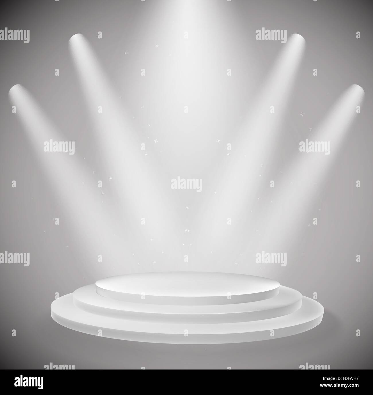 White podium vector vectors hi-res stock photography and images - Alamy