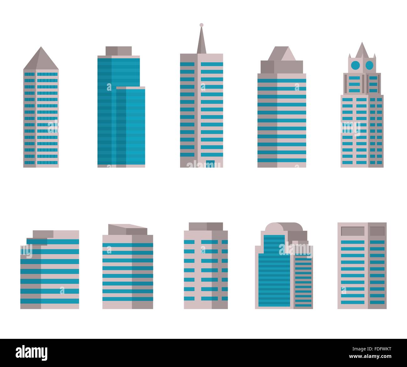 Vector illustration of Building icon Stock Vector Image & Art - Alamy