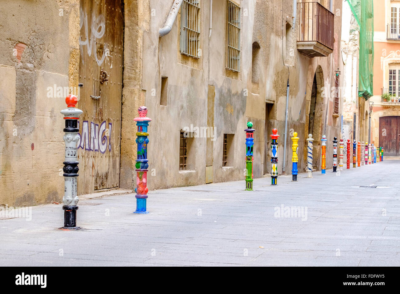 Painted poles hi-res stock photography and images - Alamy